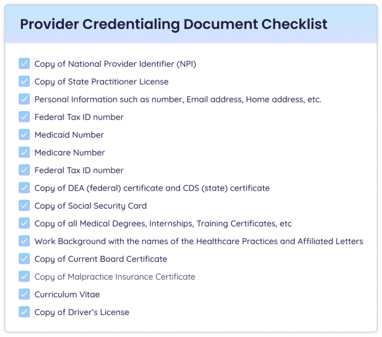 Benefits of Provider Credentialing Services for Medical Practices