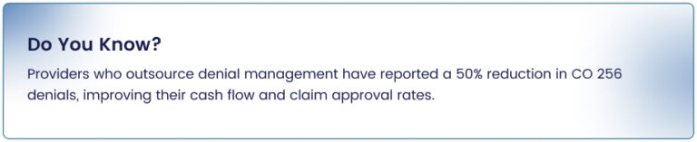 CO 256 Denial Code: Causes, Prevention & Billing Solutions