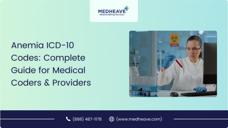 Anemia ICD-10 Codes - D64.9, D50, D63 and More